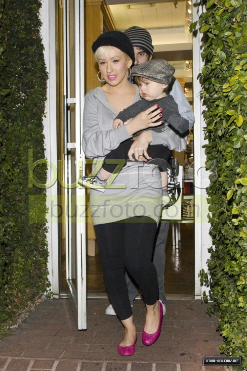 In Los Angeles - January 31 - 04 - Xtina Pictures